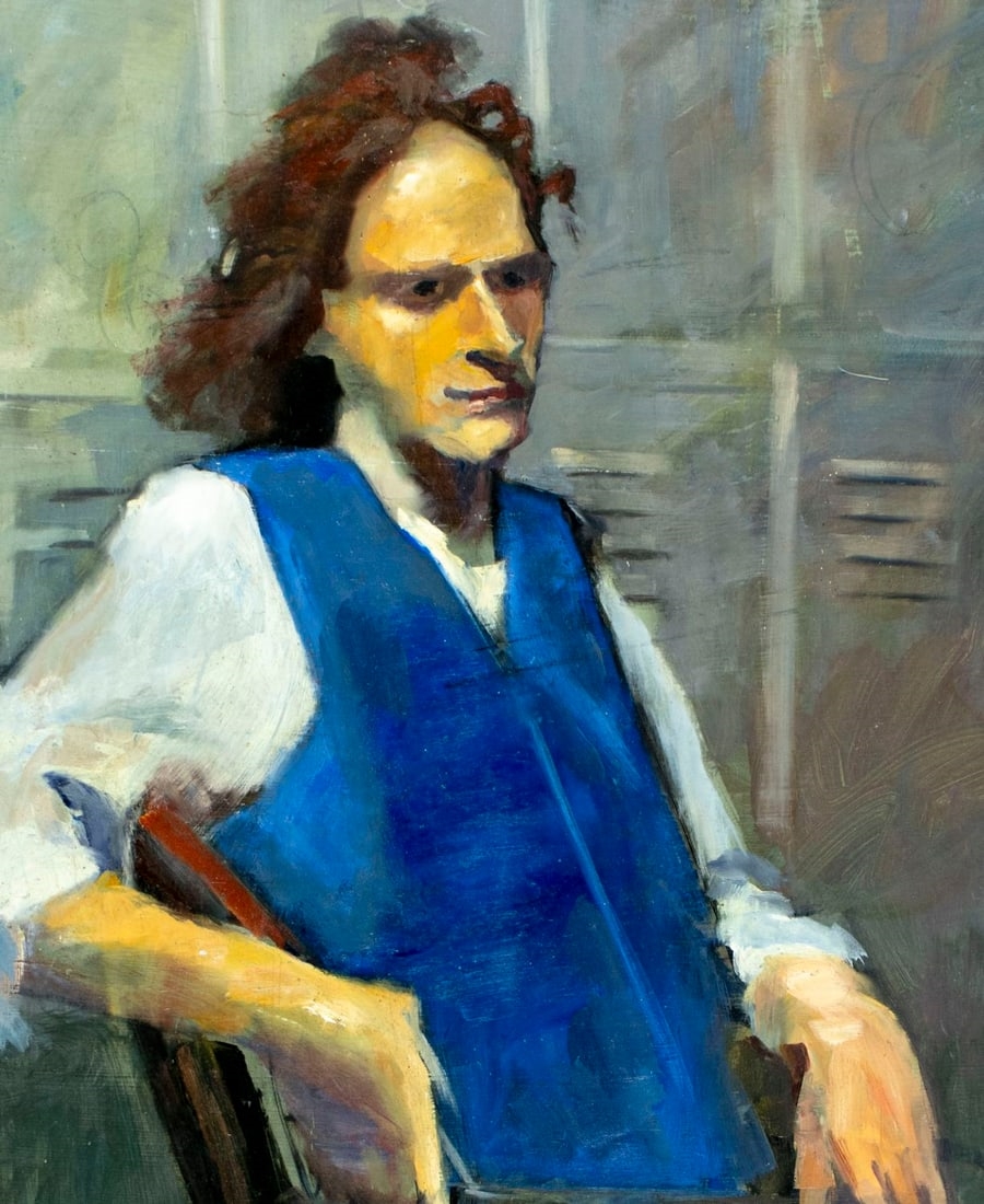 John Reilly | Portrait of Seated Man | MutualArt