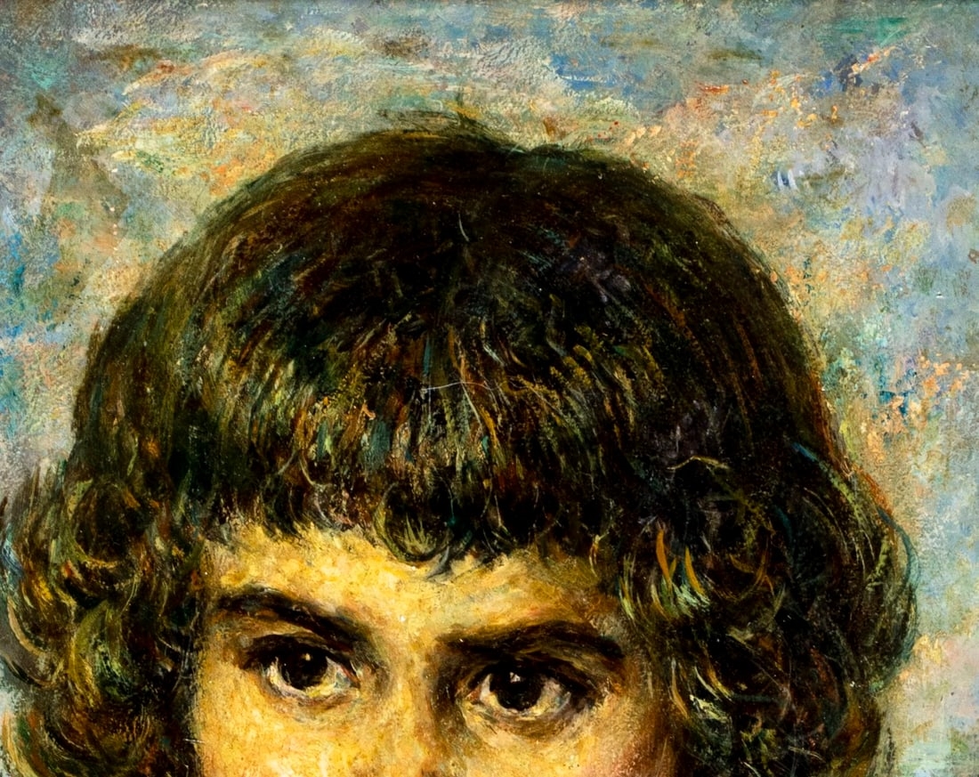 Martin Baer | Portrait of Boy (1939) | MutualArt