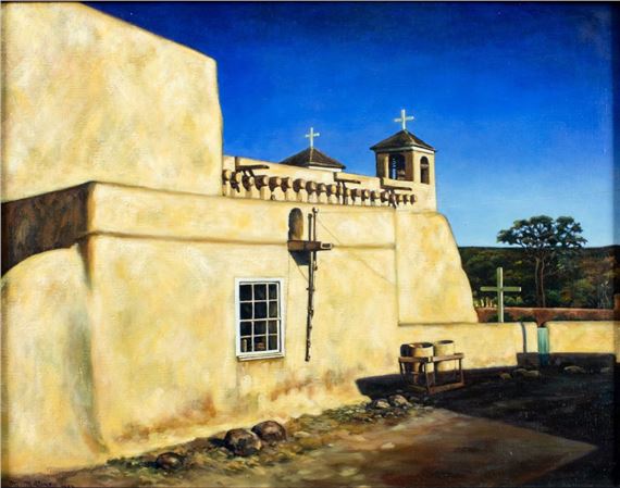 Mikael Melbye | Spanish Colonial Catholic Church (1983) | MutualArt
