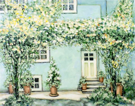 Matthew Miles | Backyard Scene | MutualArt