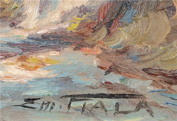 Emil Fiala | Mountain Lake Landscape | MutualArt
