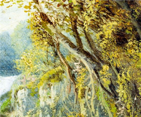 Edward Priestley | Waterfall Landscape | MutualArt