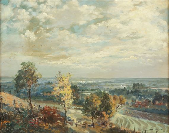 Max Hofler | an extensive hilltop view | MutualArt