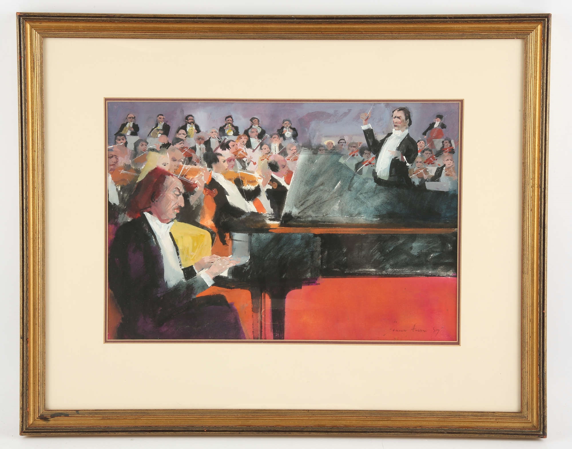 Frank Archer | Study for the Emperor Concerto (89) | MutualArt