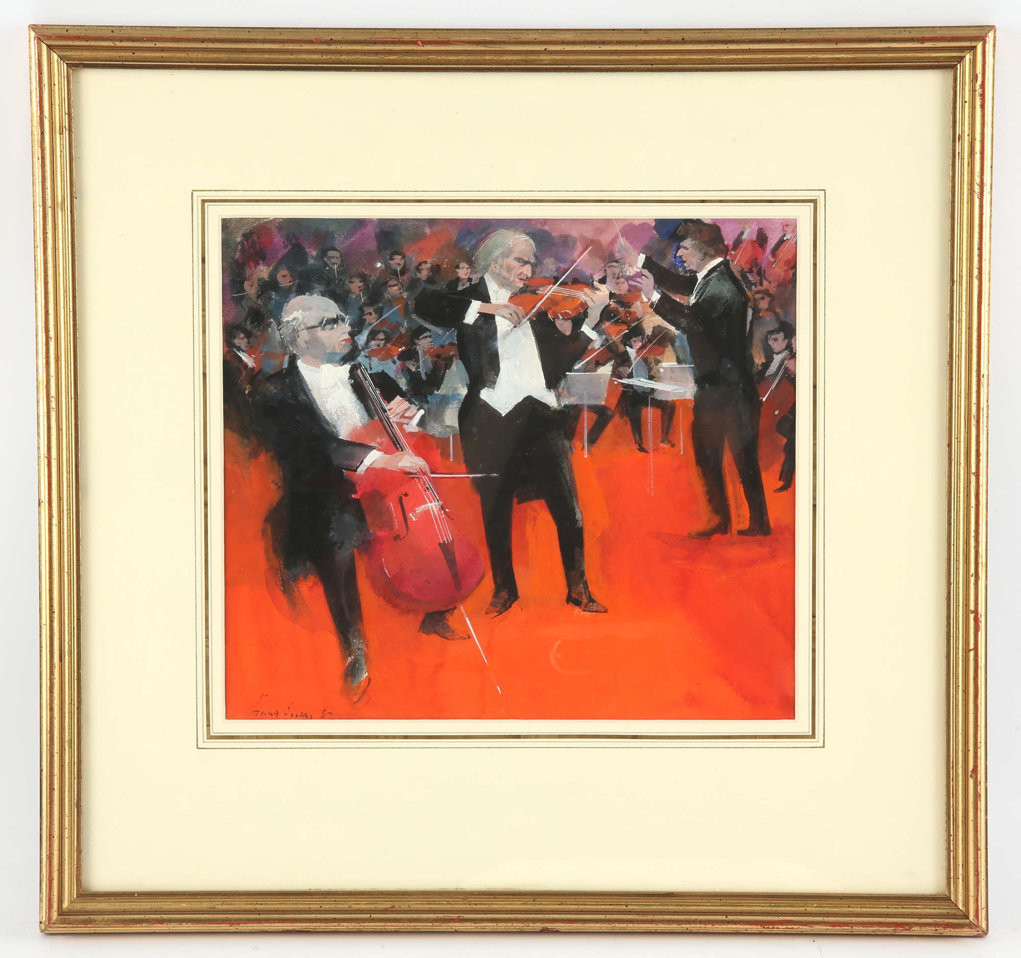 Frank Archer | Celebration - Brahms Double Concerto (89) | MutualArt