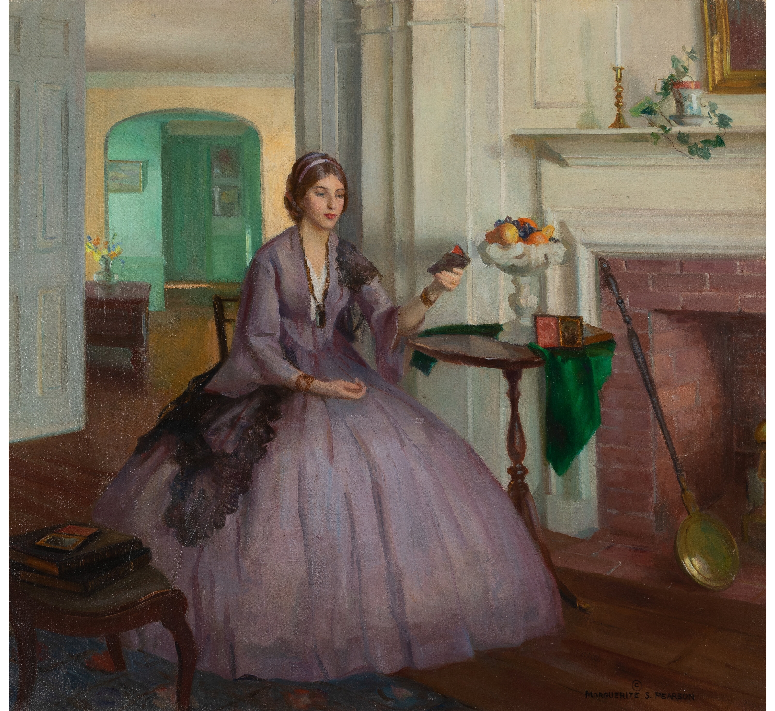 Marguerite Stuber Pearson | Woman Reading a Book | MutualArt