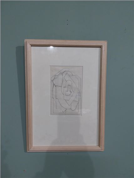 Mainie Jellett | Mainie Jellett Cubist Composition Pencil drawing on ...