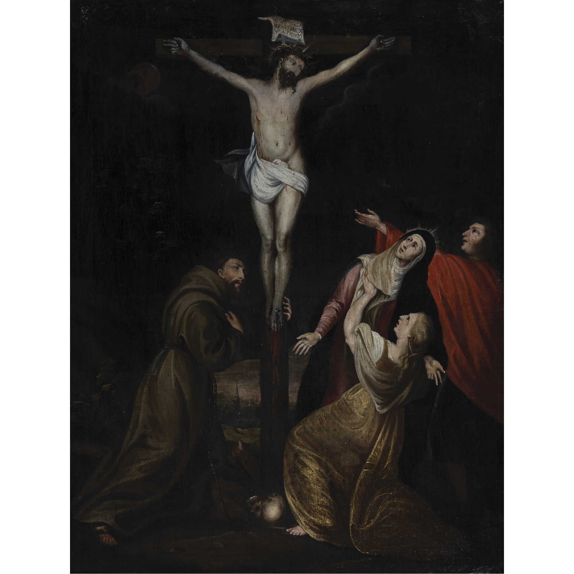 Anthony van Dyck | Crucifixi n con San Francisco | MutualArt