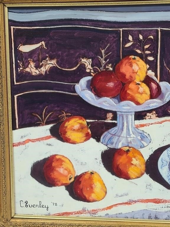 Cecil Everley | Cecil Everley Original Oil Painting on Canvas | MutualArt