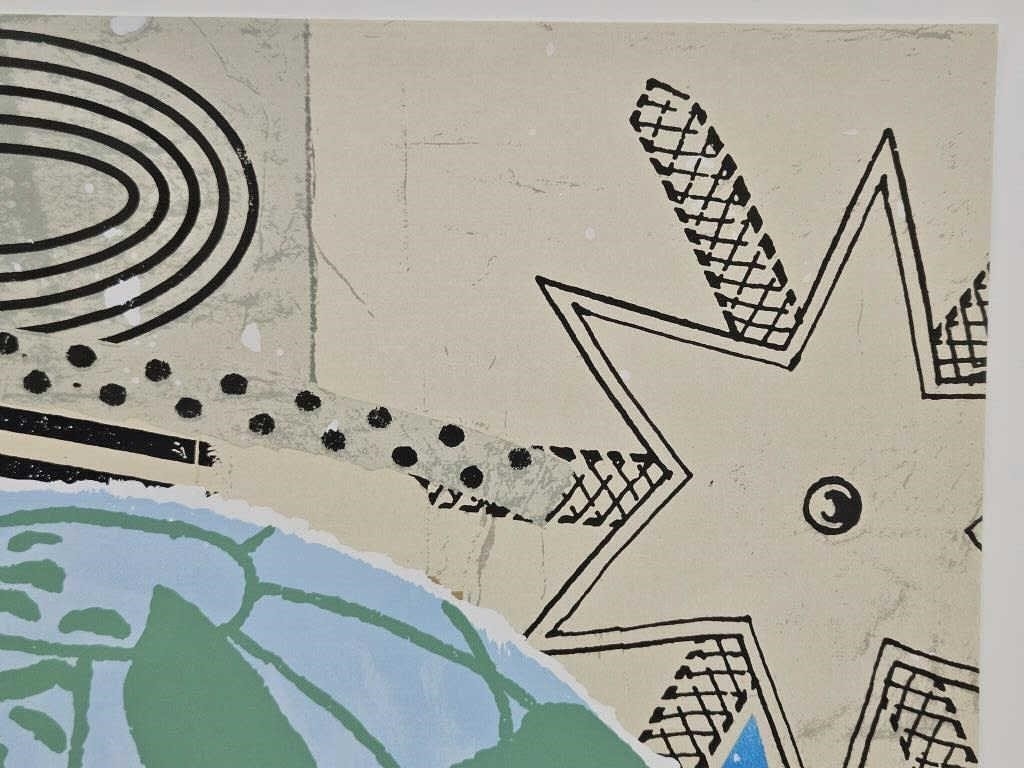 Donald Baechler | Donald Baechler 2001 Globe Signed Screenprint /60 ...