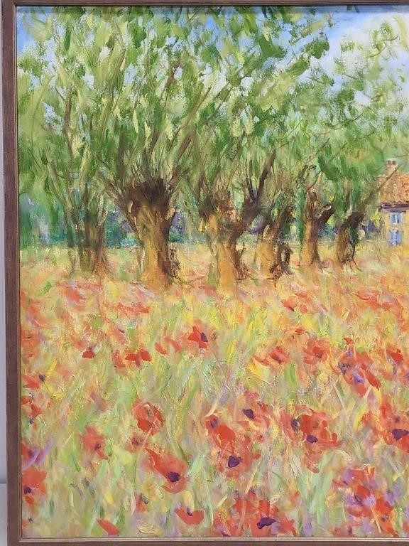 Duane Alt | Duane Alt Farmhouse Near Arles Original Painting | MutualArt