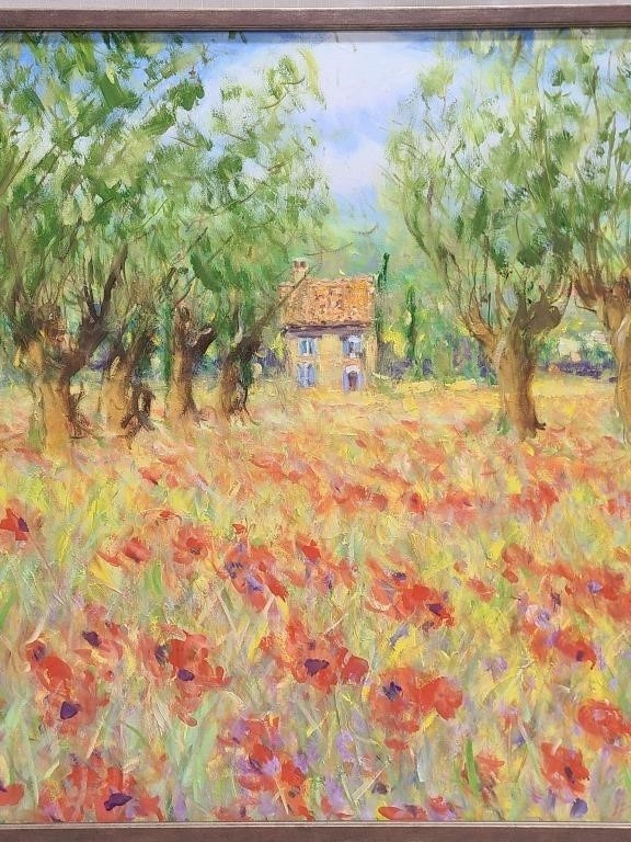 Duane Alt | Duane Alt Farmhouse Near Arles Original Painting | MutualArt