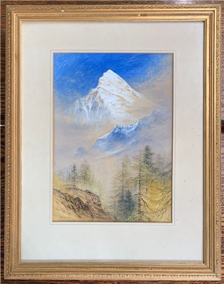 Elijah Walton | View across the Alps | MutualArt