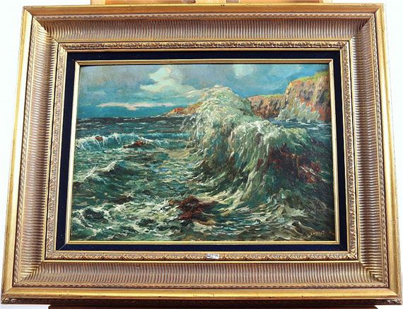 Leon Londot | La Côte de Granville (1903) | MutualArt