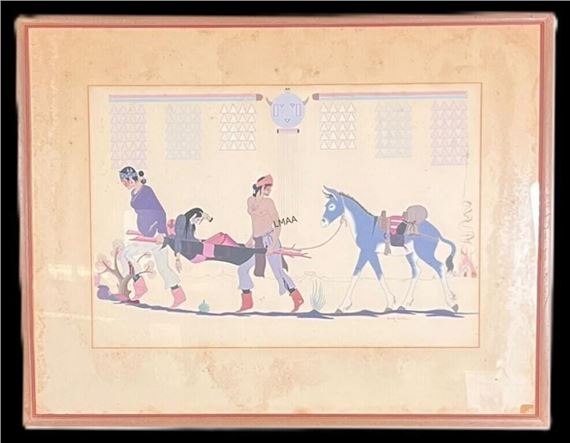 Gerald Nailor | GERALD NAILER, AMERICAN INDIAN ARTIST, PRINT | MutualArt