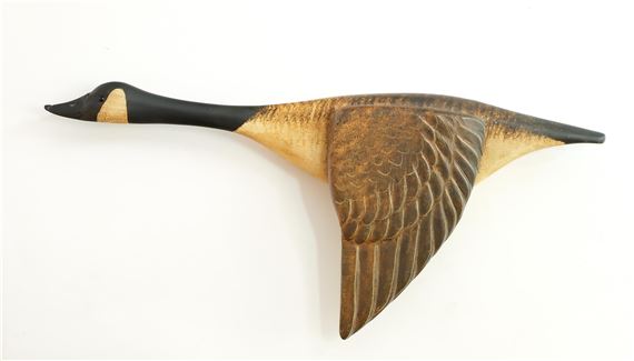 Ken Kirby | Half mount flying goose with one applied wing | MutualArt