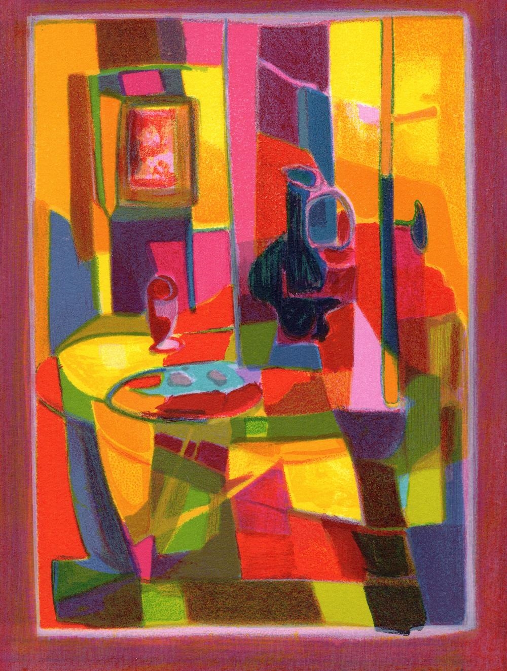 Marcel Mouly | Marcel Mouly Hand signed Lithograph The Atelier Artist ...