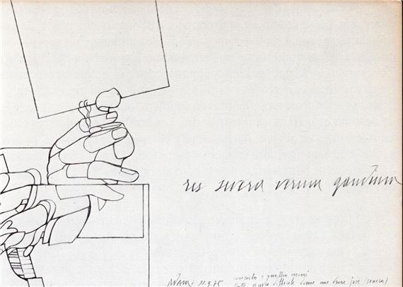 Valerio Adami | Valerio Adami Memories 1975 Print Signed | MutualArt