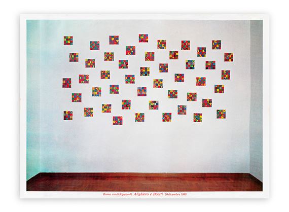 Alighiero Boëtti | Alighiero e Boetti (1988) | MutualArt