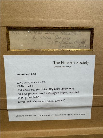 Walter Greaves | Old Chelsea (Circa 1871) | MutualArt