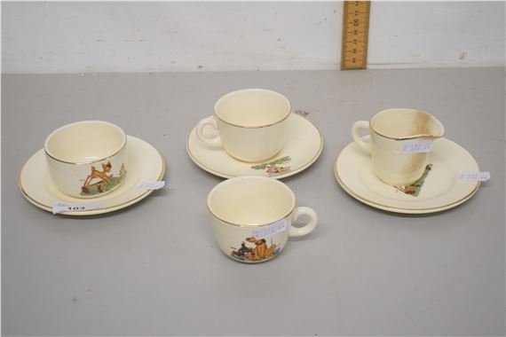 Walt Disney | A Beswick Walt Disney children's part tea set | MutualArt
