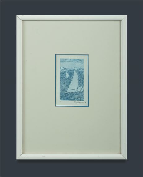 Lloyd Rees | Yachts on the Harbour (1978) | MutualArt