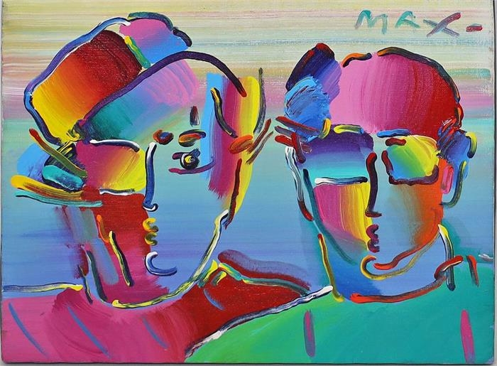 Peter Max | Faces | MutualArt