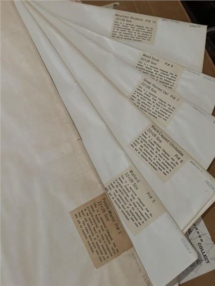 Richard Sloan | 6 Richard Sloan signed bird lithographs 28 x 22 | MutualArt