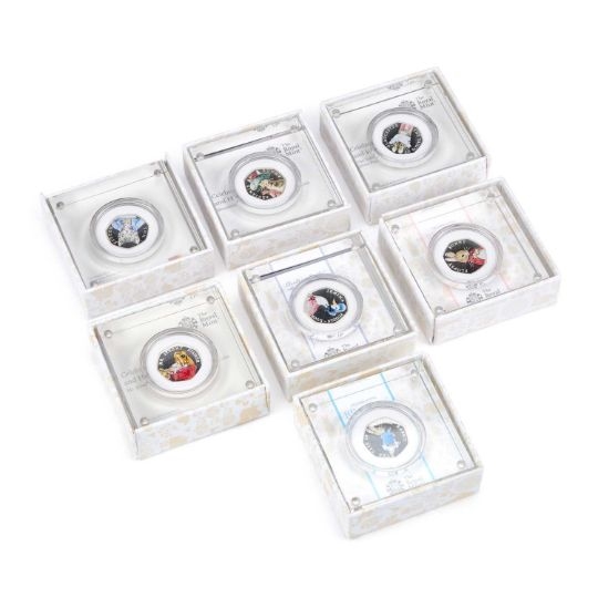 Beatrix Potter | A COLLECTION OF SEVEN ROYAL MINT BEATRIX POTTER UK 50P ...