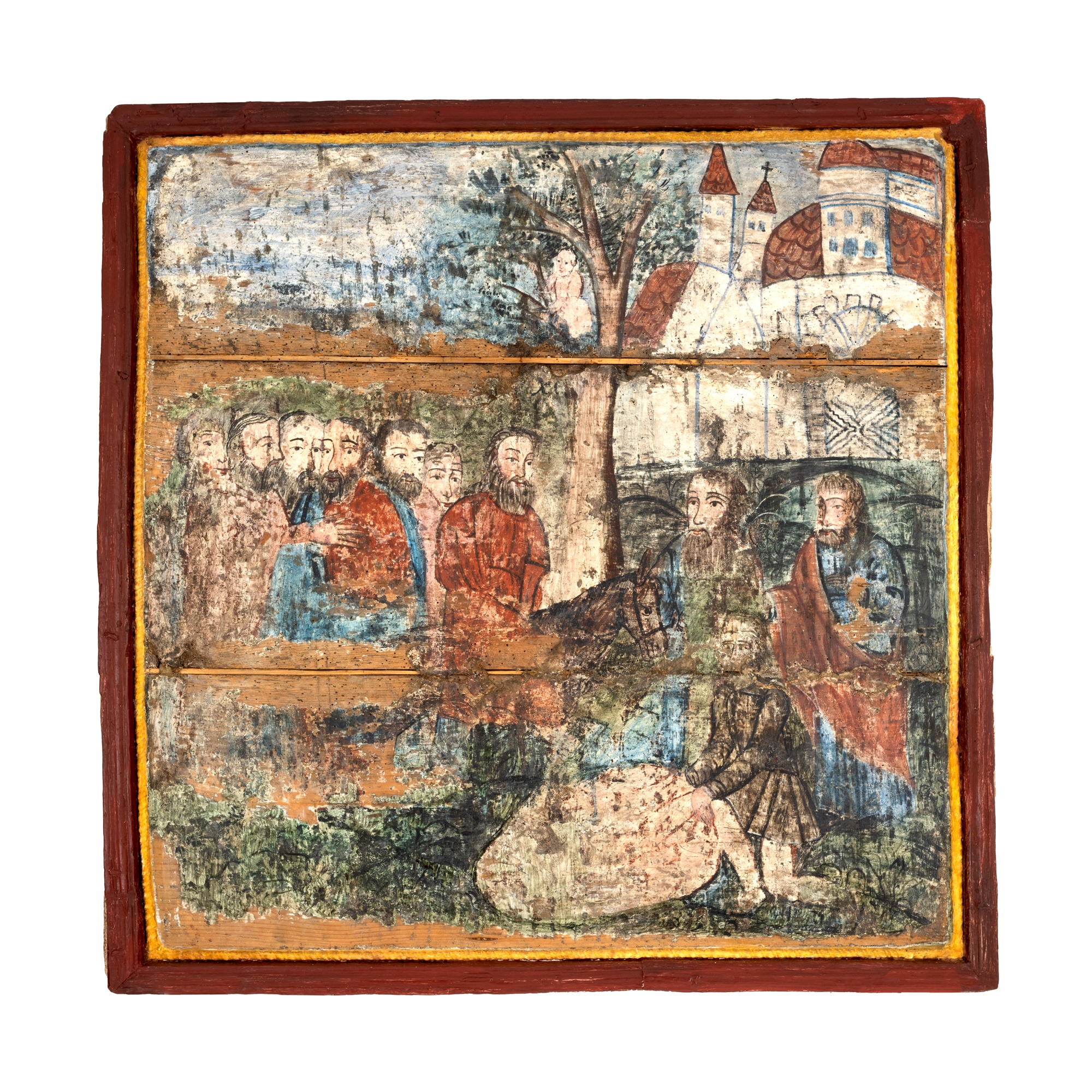 Transylvanian School, 18th Century | Entry into Jerusalem (Palm Sunday ...
