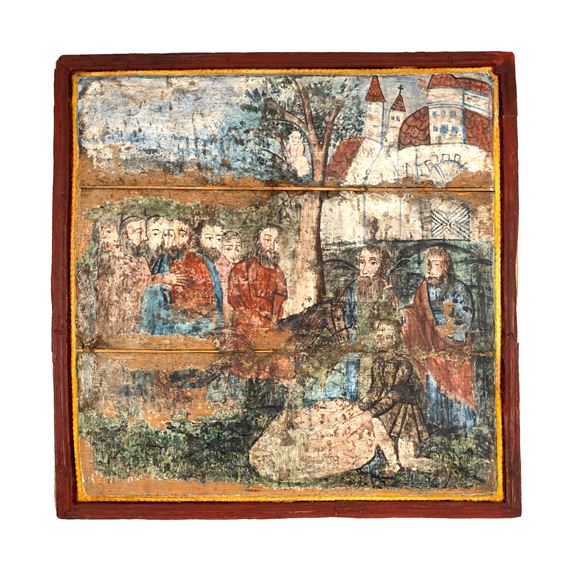 Transylvanian School, 18th Century | Entry into Jerusalem (Palm Sunday ...