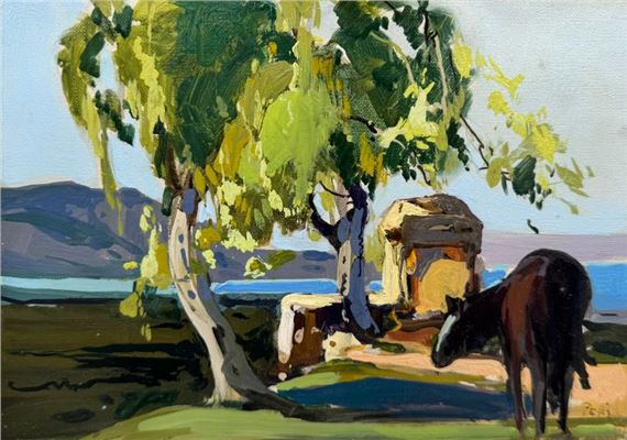 Lucien Peri | Fountain in Ajaccio | MutualArt