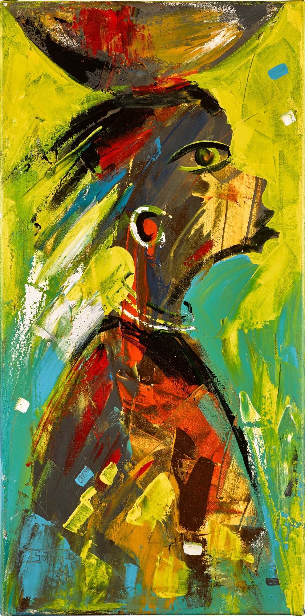 Isshaq Ismail | Set of four Isshaq Ismail paintings, Day Break, Good ...