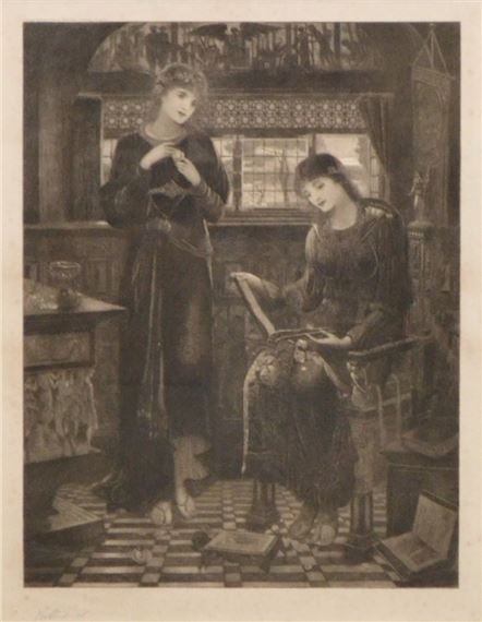 John Melhuish Strudwick | A Love Story | MutualArt