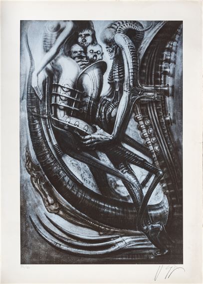 H. R. Giger | Harkonnen table and chairs (1982) | MutualArt