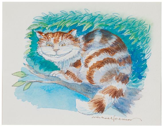 Michael Foreman | When she was a little startled by seeing the Cheshire ...
