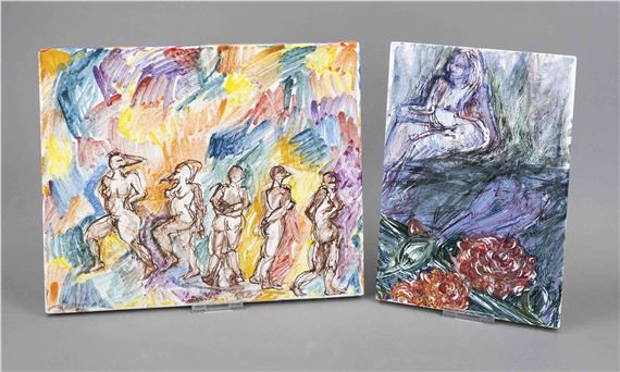 Candace Carter | 2 Fliesen (2009) | MutualArt