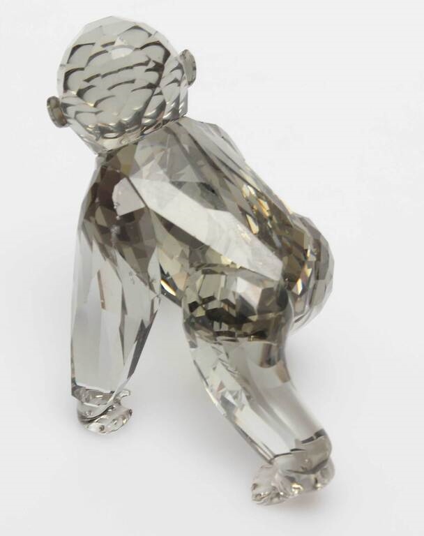 Swarovski | Swarovski crystal figurine ''Gorilla | MutualArt