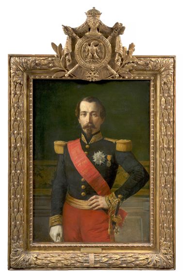 Alexandre-Marie Colin | Portrait de Sa Majesté l’Empereur Napoléon III ...