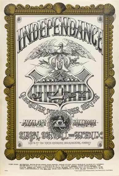 Rick Griffin | Independence (1967) | MutualArt