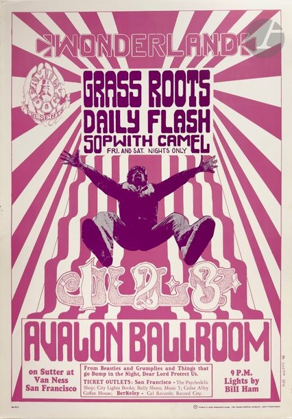 Wes Wilson | Wonderland / Grass Roots (1966) | MutualArt