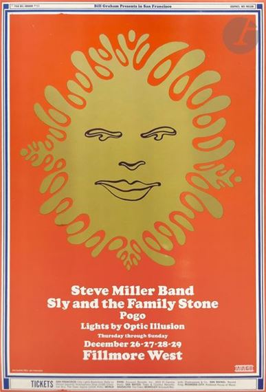 Wes Wilson | Steve Miller Band (1968) | MutualArt