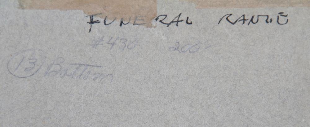 Ralph Hulett | FUNERAL RANGE (Circa 1970) | MutualArt