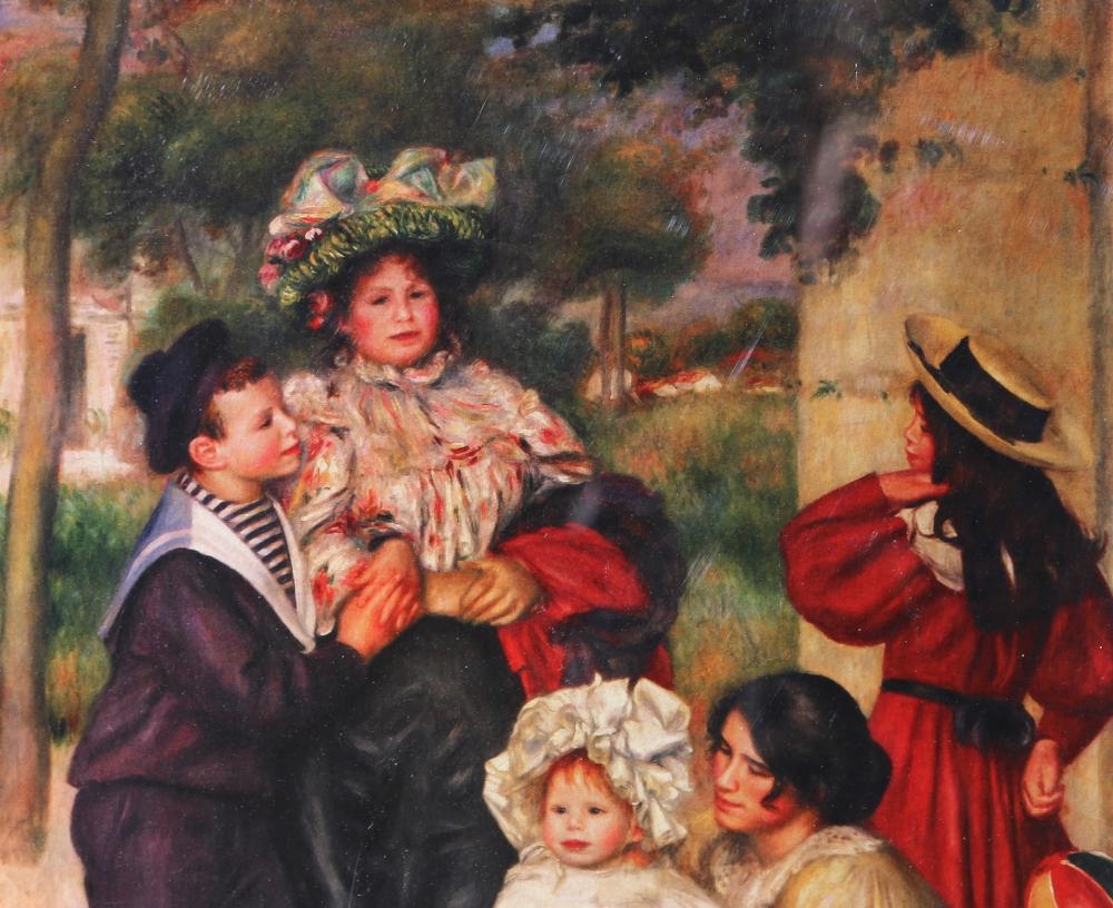 Pierre-Auguste Renoir | THE ARTIST'S FAMILY (1896) | MutualArt