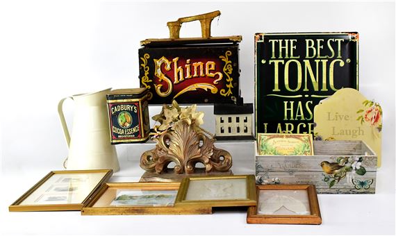 Shine | various reproduction enamelled signs | MutualArt