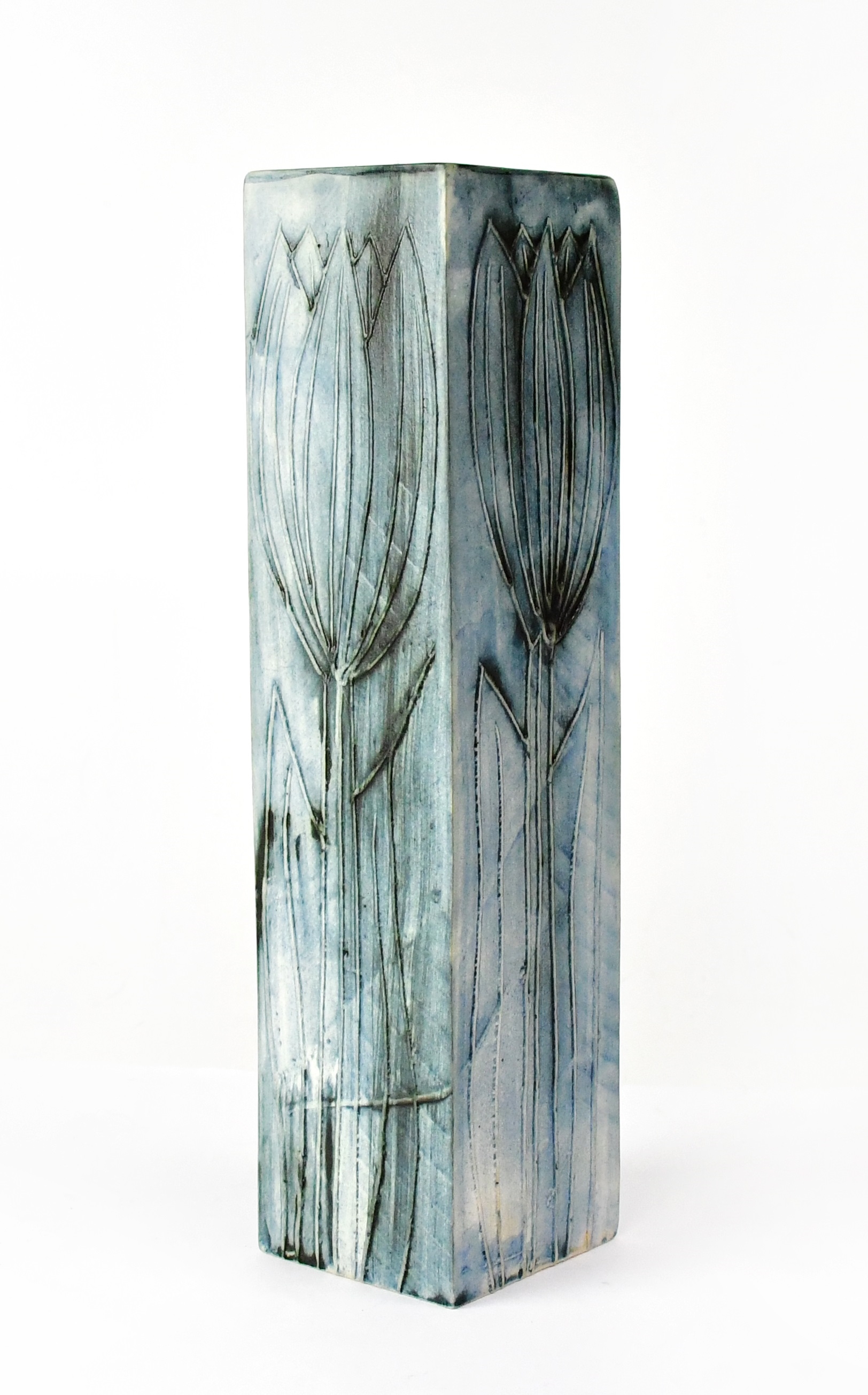 Paul Isling | with cut-out pyramidal ridges to one corner edge | MutualArt
