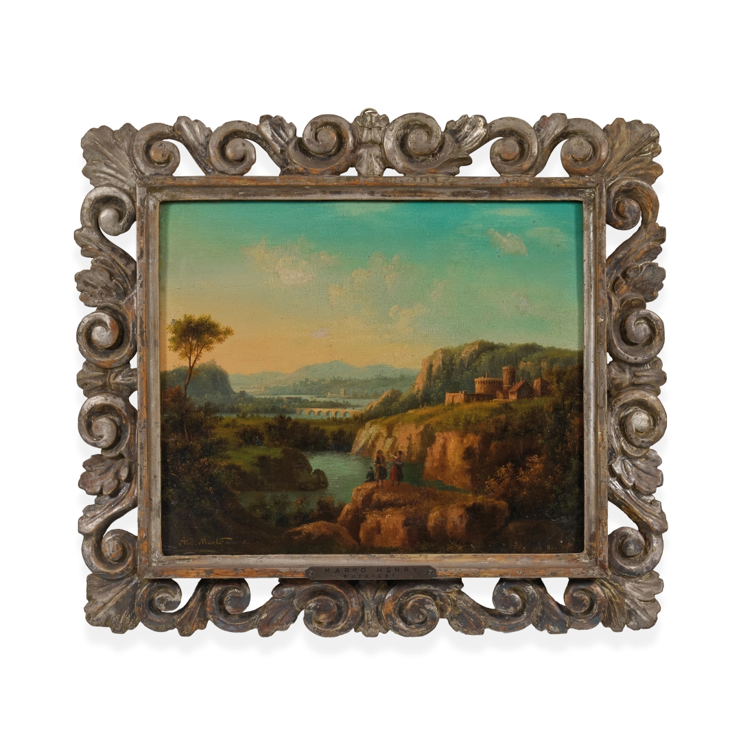 András Markó | Group of four landscapes (1884) | MutualArt