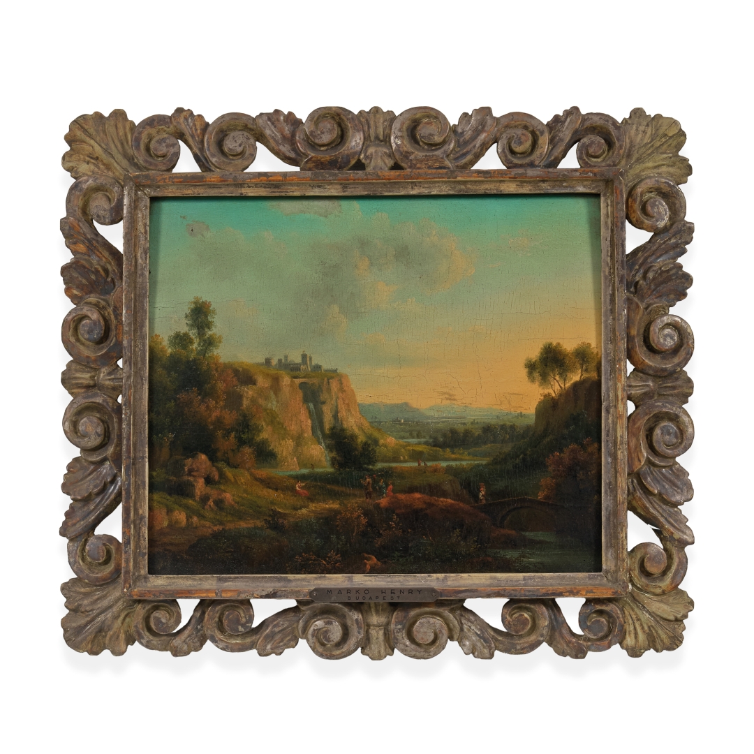 András Markó | Group of four landscapes (1884) | MutualArt