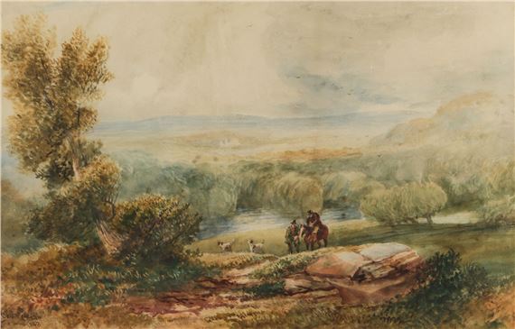 David Cox Sr. | BAWDON TOWERS (1848) | MutualArt