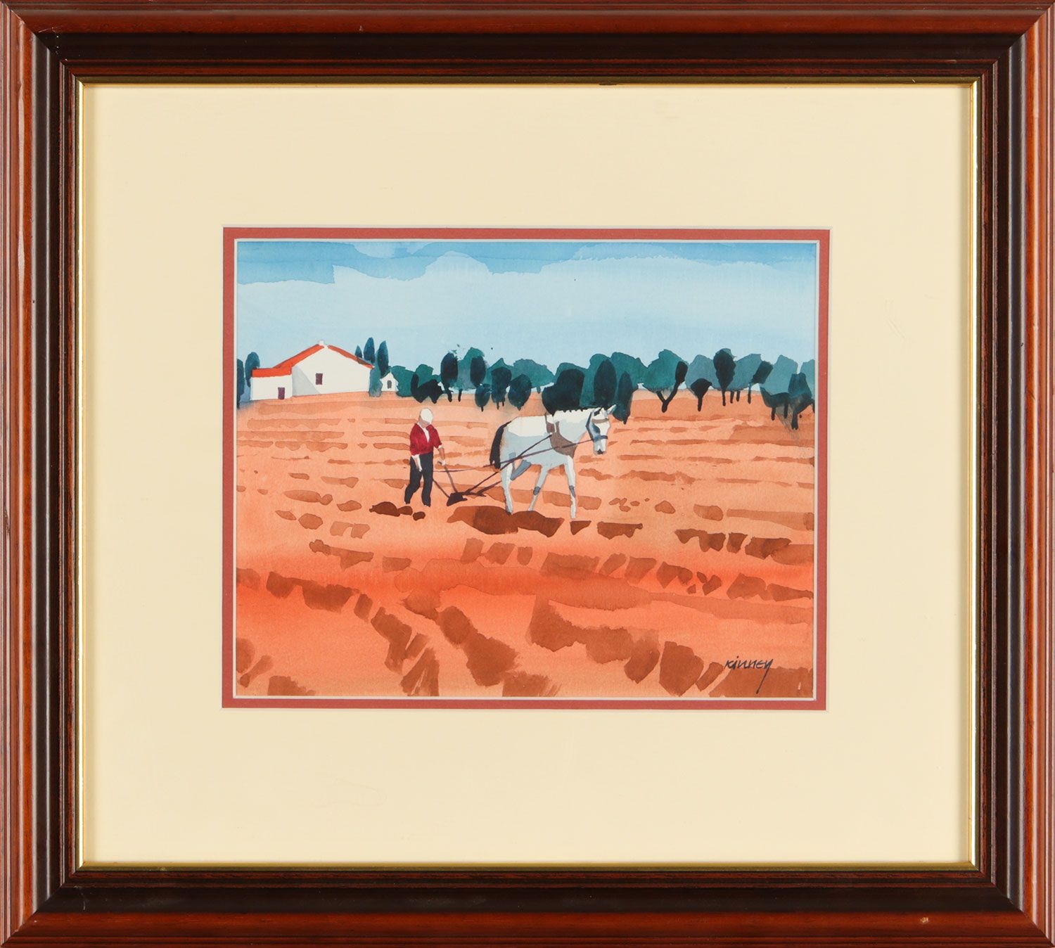 Desmond Kinney | PLOUGHING THE FIELD | MutualArt